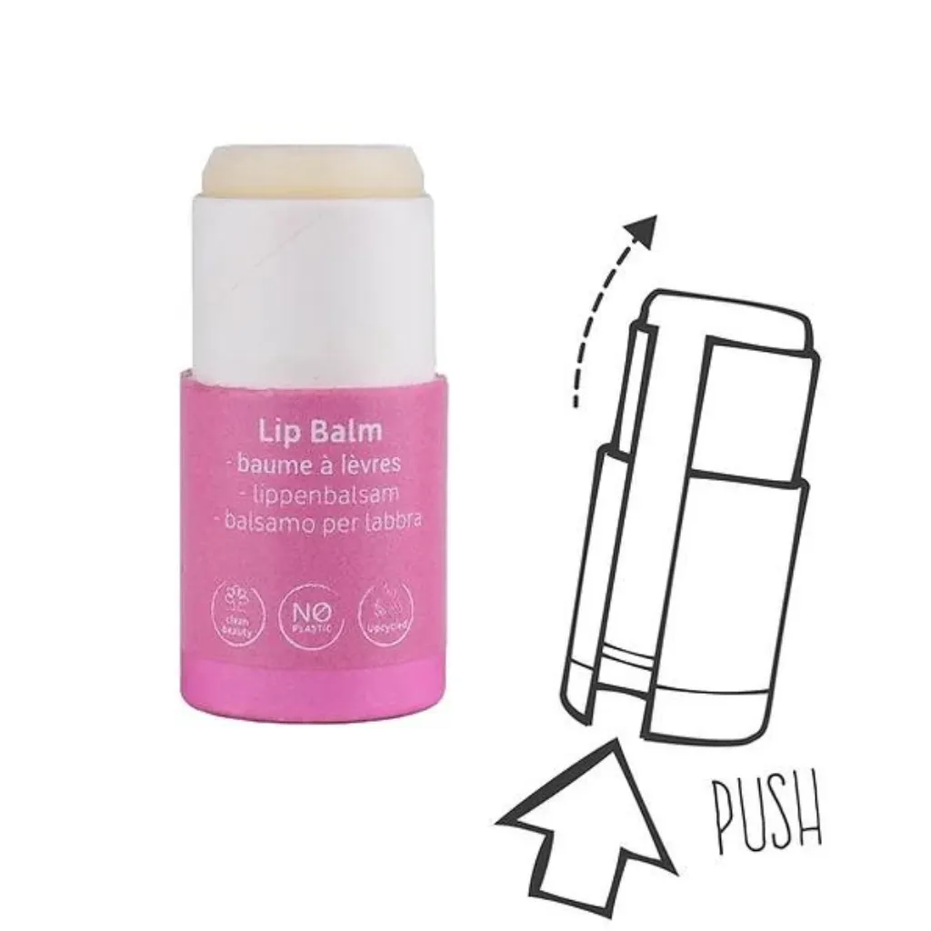 Beauty Made Easy Paper Tube Lip Balm Lavender - Herbally